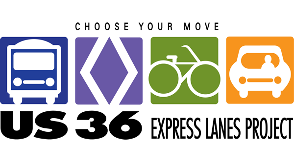 US 36 Managed Lanes Logo — Colorado Department of Transportation