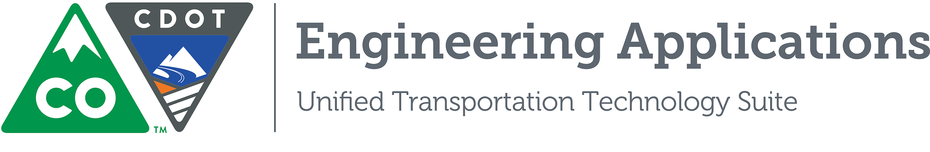 Engineering Applications Logo — Colorado Department of Transportation