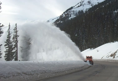 Wolf Creek Pass Snow Blower — Colorado Department of Transportation