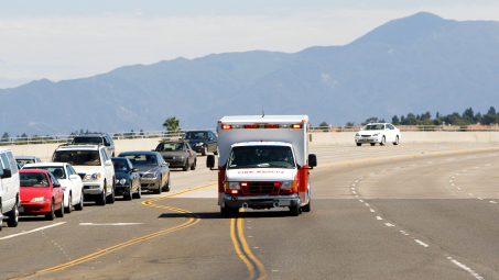 Ambulance on Highway — Colorado Department of Transportation