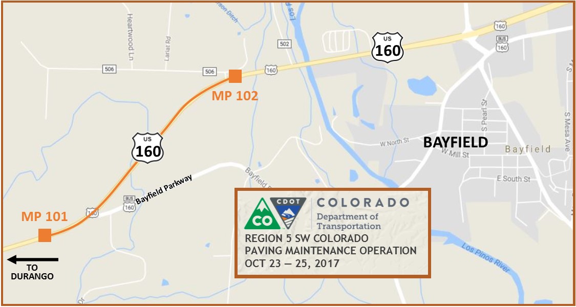 MAP_US160 Bayfield.jpg — Colorado Department of Transportation