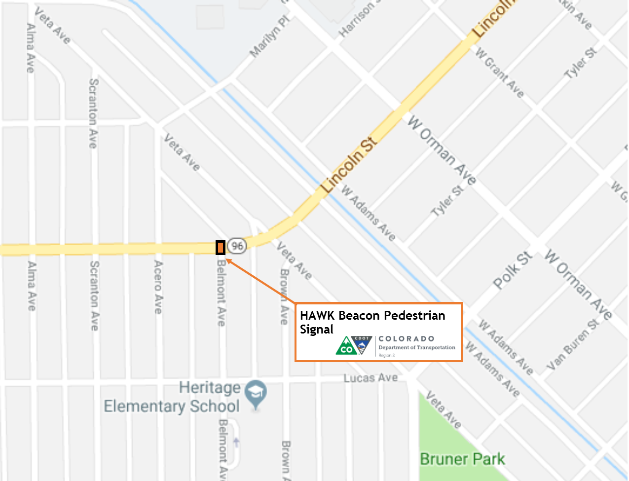 Lincoln HAWK beacon.png — Colorado Department of Transportation