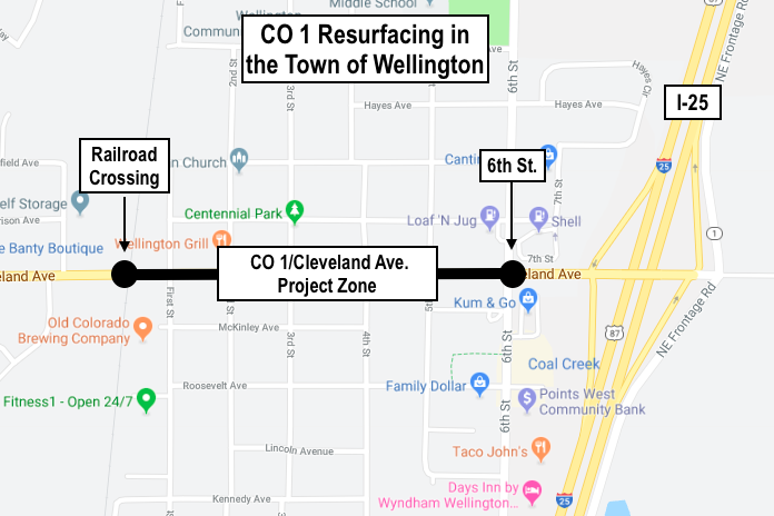 CO 1 map.png — Colorado Department of Transportation