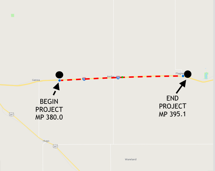 I-70 Arriba map.png — Colorado Department of Transportation