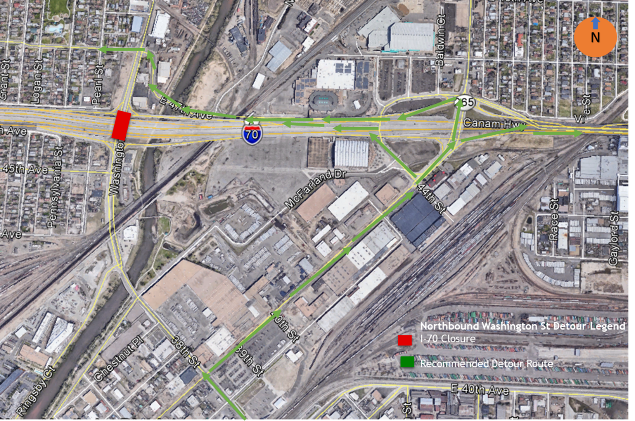 I-70 closure 1.png — Colorado Department of Transportation