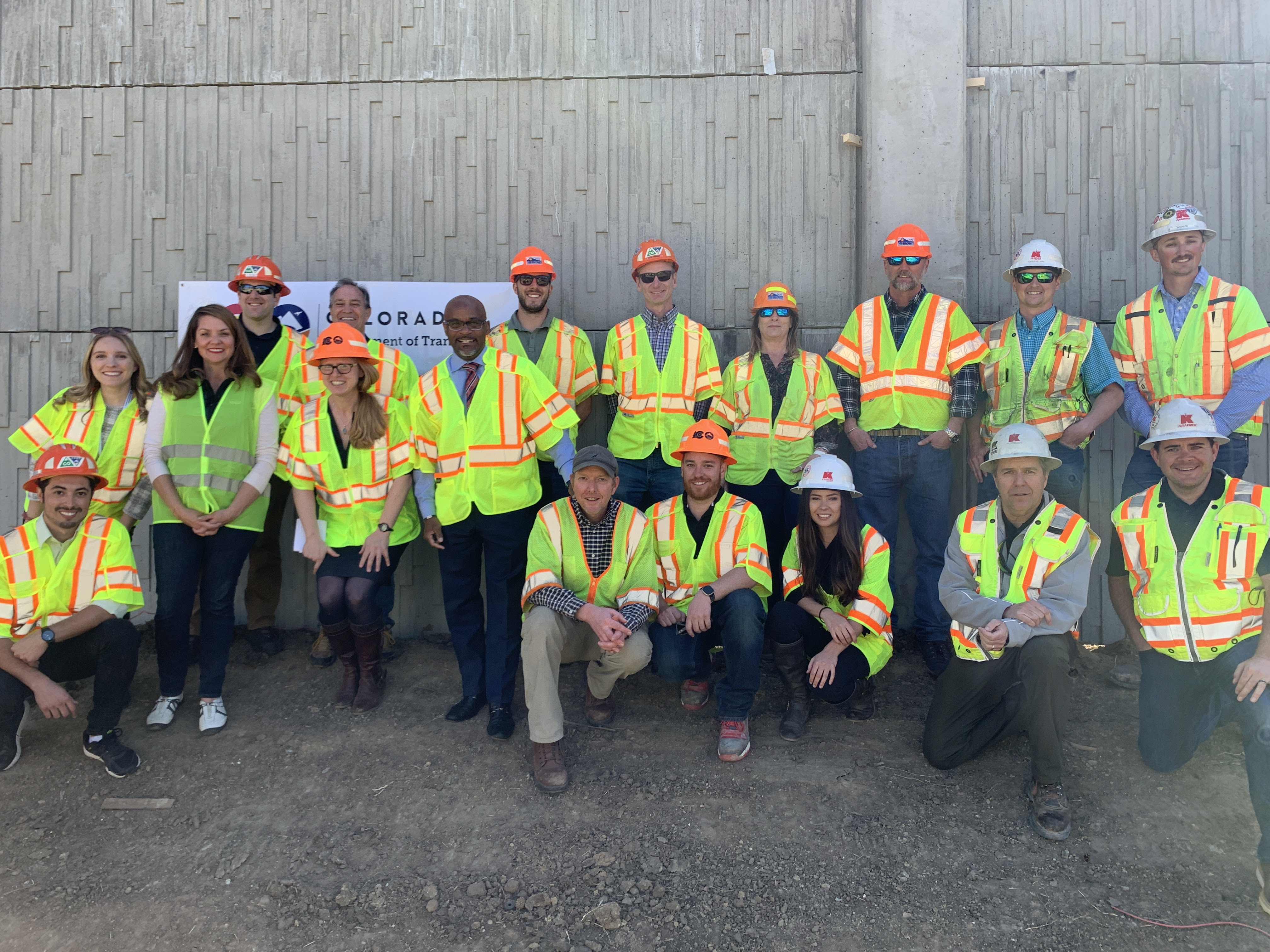 Maintenance crews group photo — Colorado Department of Transportation