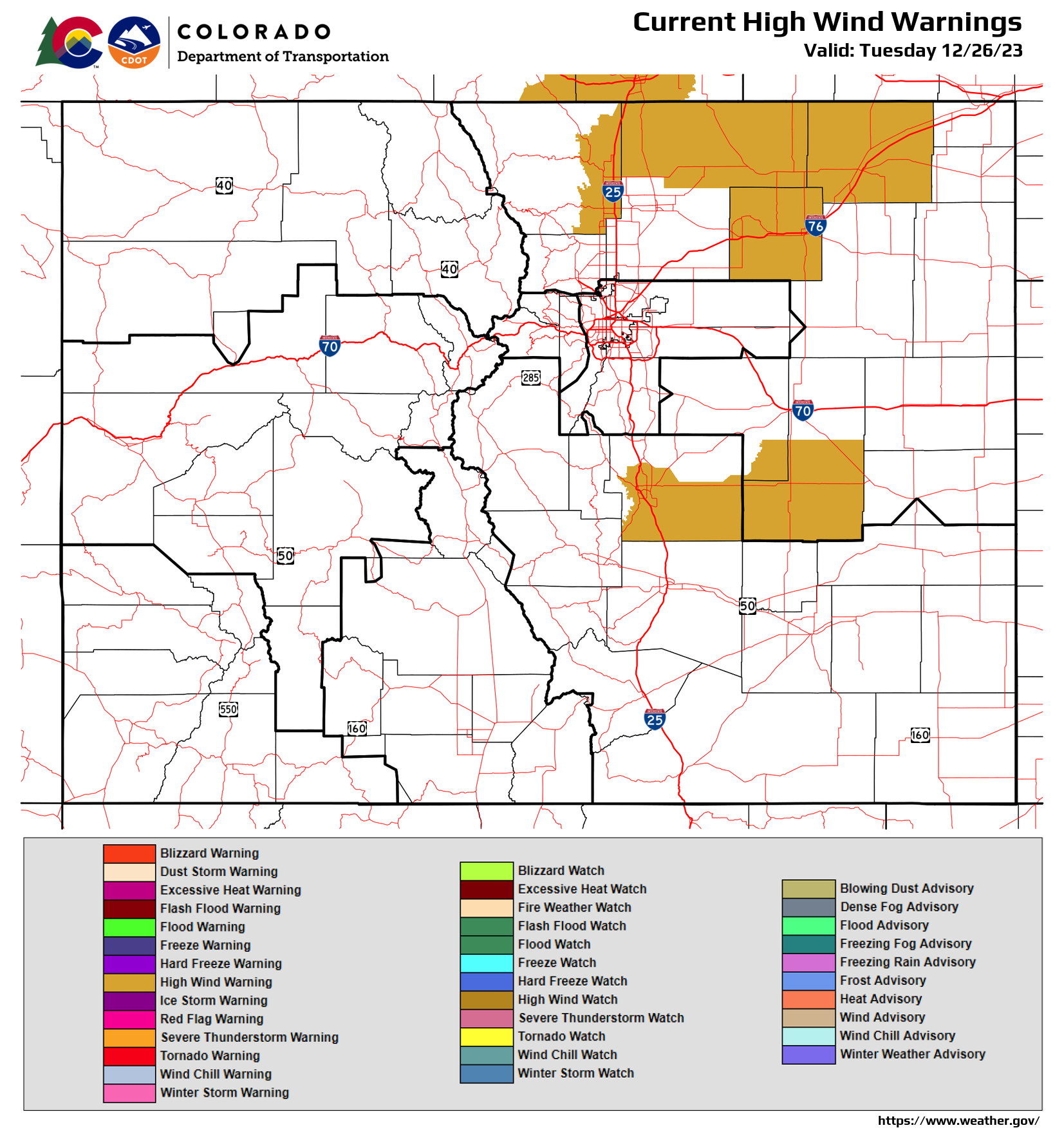 dec. 26 storm graphic 1.png — Colorado Department of Transportation