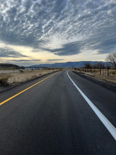 Section of the newly paved interchange ramps in Garfield County..jpg ...