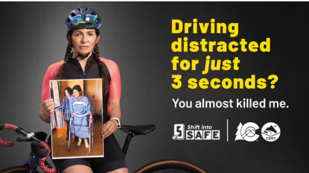 Driving distracted for just 3 seconds - You almost killed me graphic ...