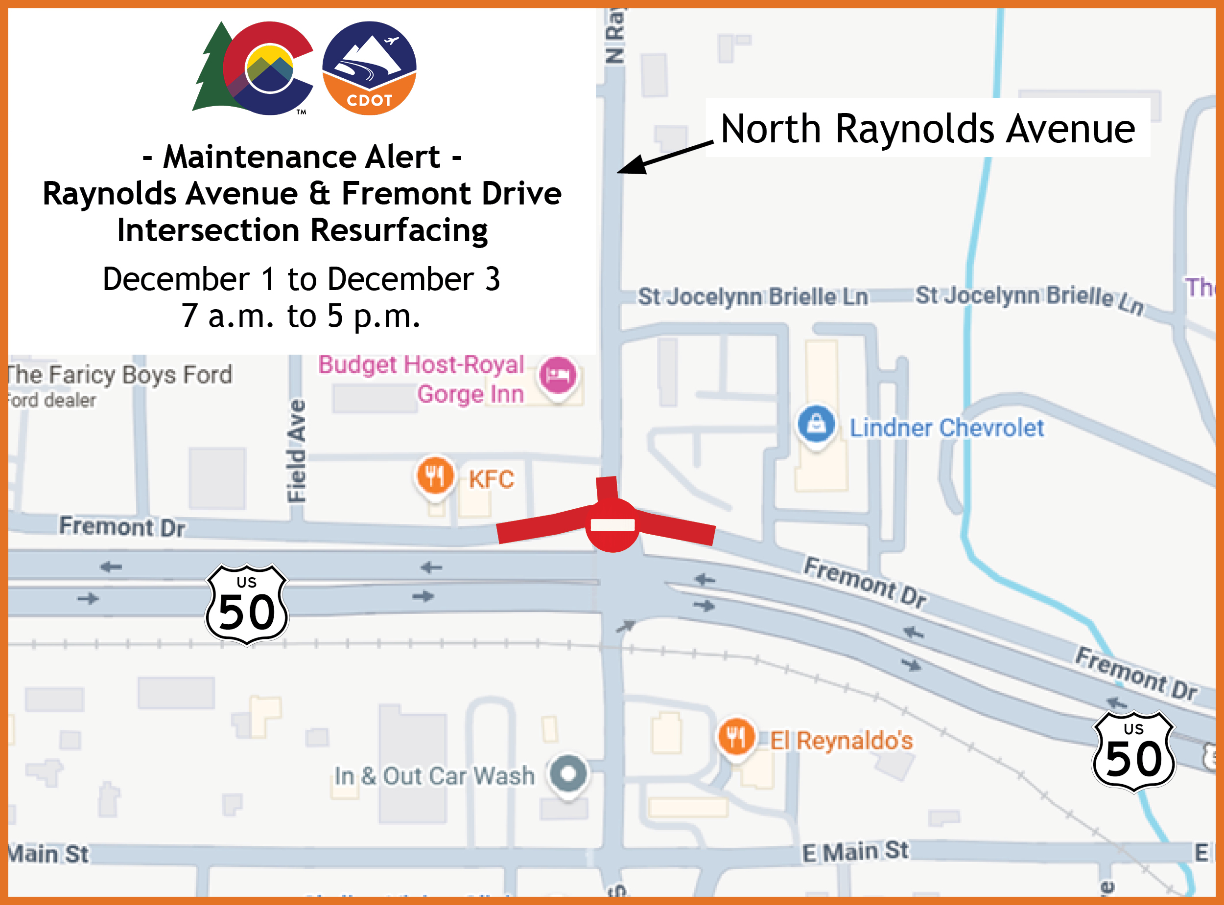 Map of resurfacing at Fremont & Raynolds intersection.jpg — Colorado ...