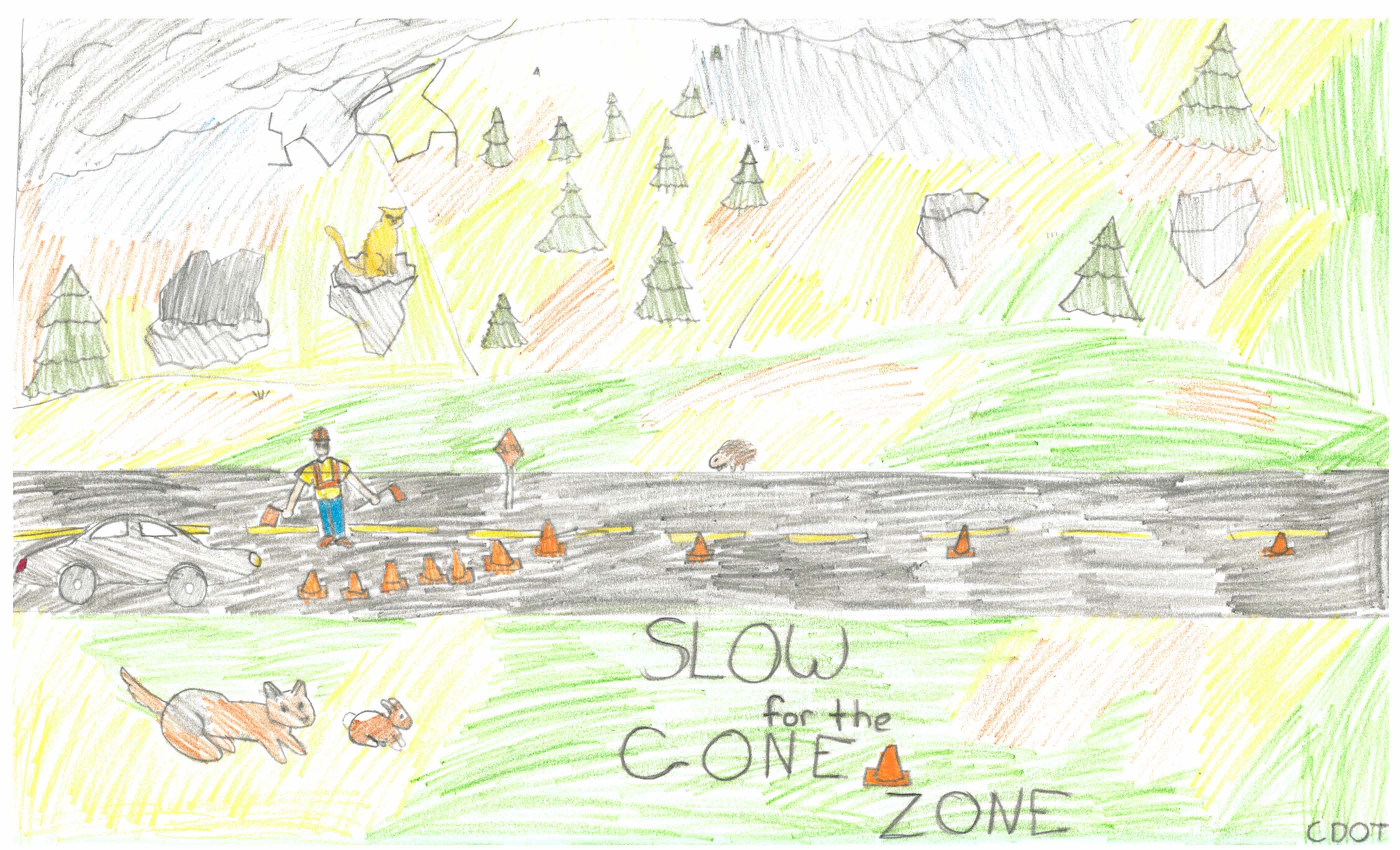 12-14 Year Old Cone Zone Poster Contest Winner — Colorado Department of ...