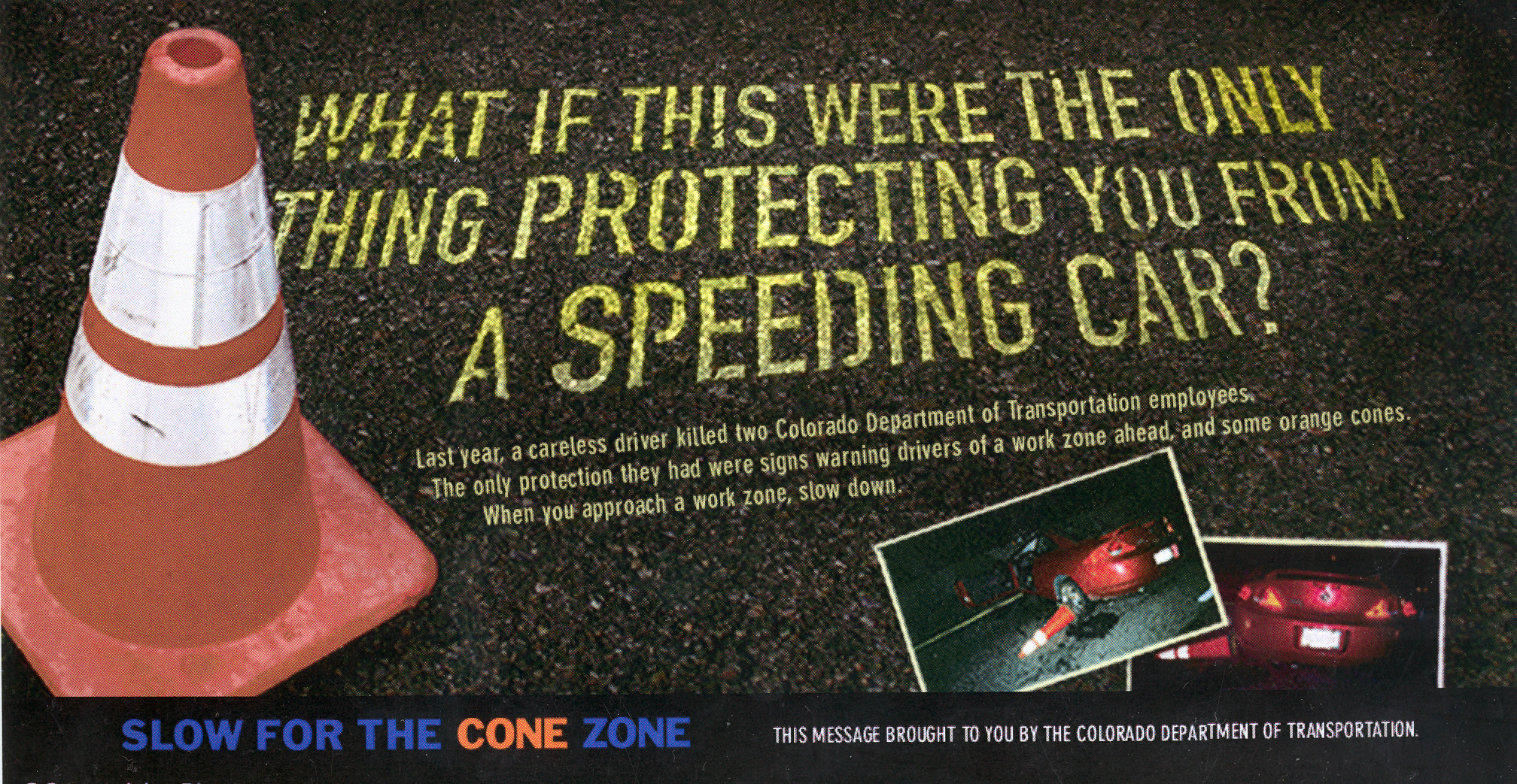 Work Zone Poster — Colorado Department of Transportation