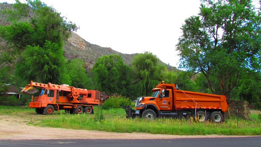 Tandem Axle Dump Truck and Grade-All — Colorado Department of ...