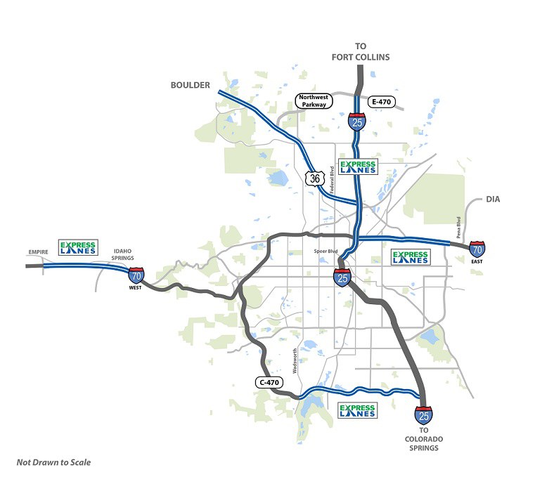 ExpressLanes Corridor Map — Colorado Department of Transportation
