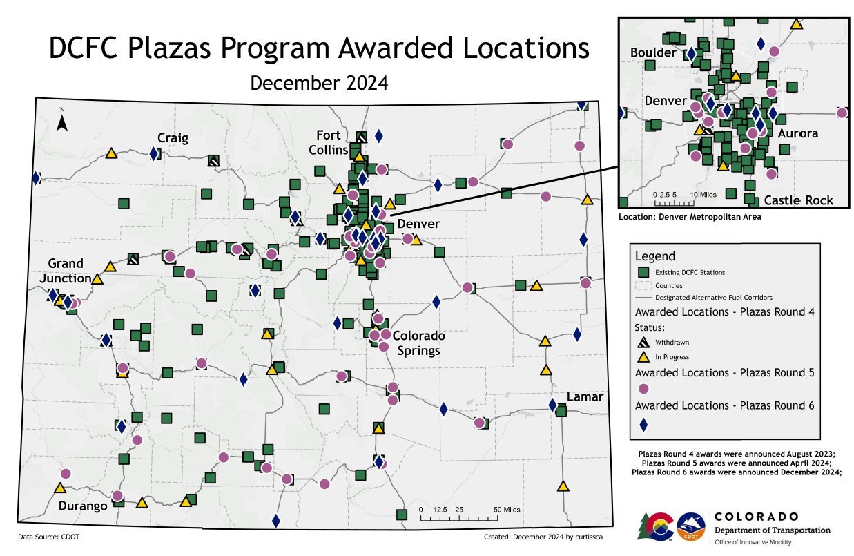 DCFC Plazas Program Award Locations Dec 2024.png — Colorado Department ...