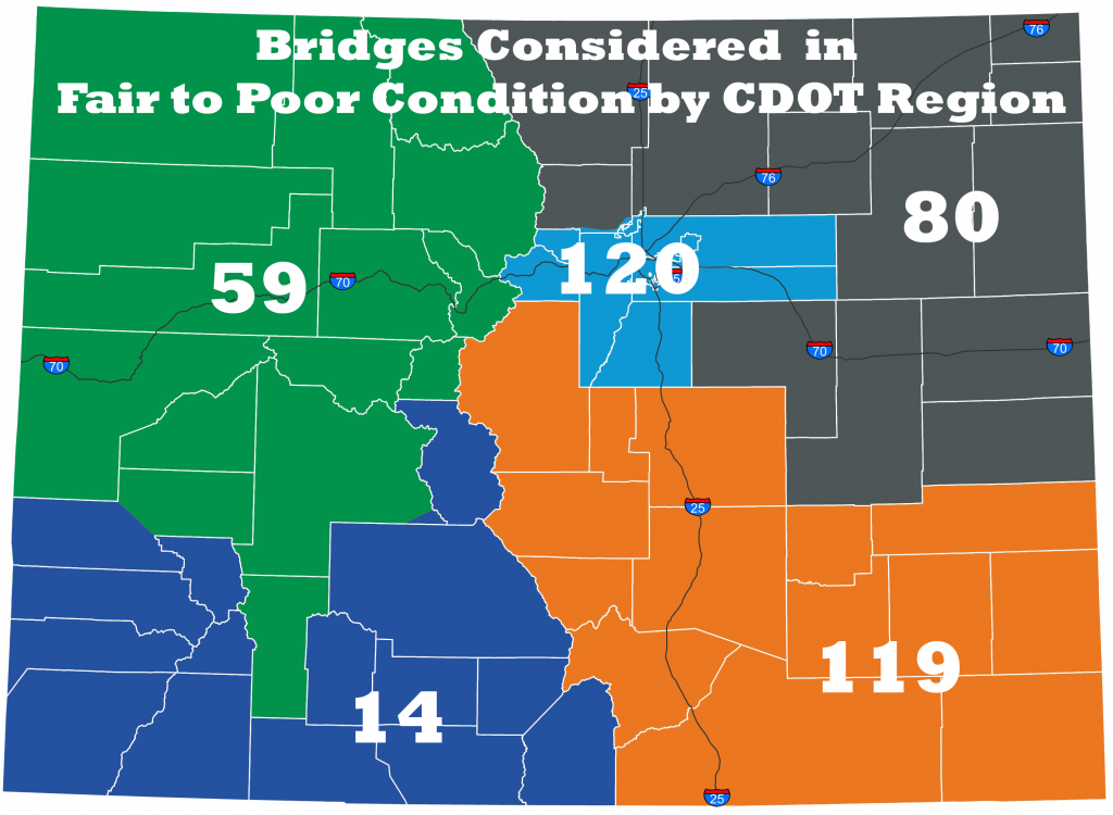 Bridge Asset Management Map — Colorado Department of Transportation