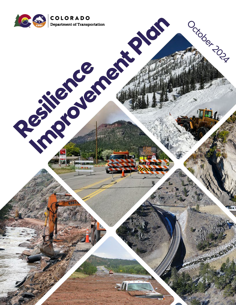 CDOT Resilience Improvement Plan cover page.png — Colorado Department ...