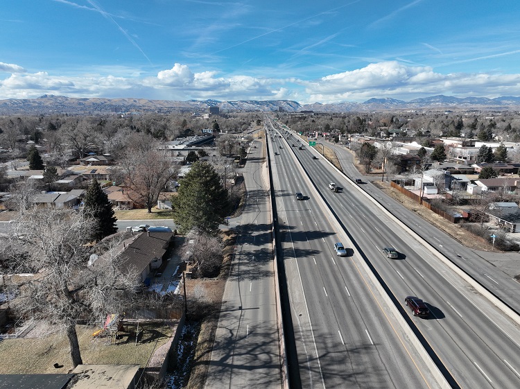 US 6 Wadsworth Boulevard West View Work Zone Phase Three Photo Todd ...