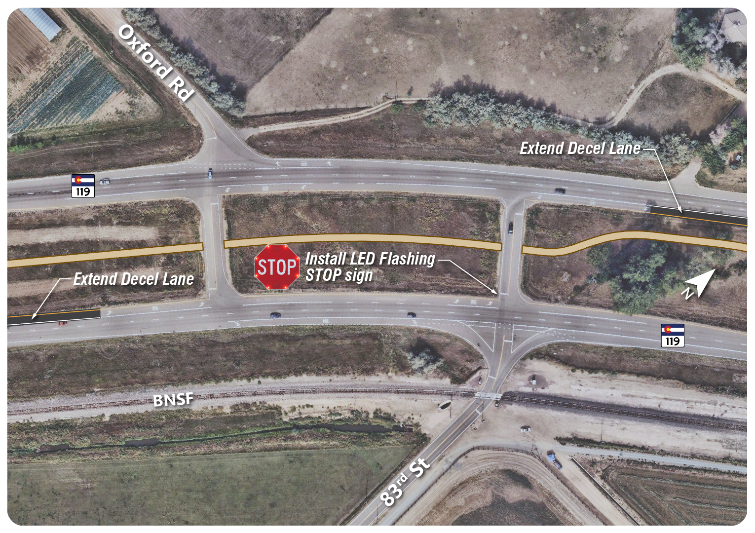 CO 119 Safety & Mobility Improvements Unsignalized Intersections Oxford ...