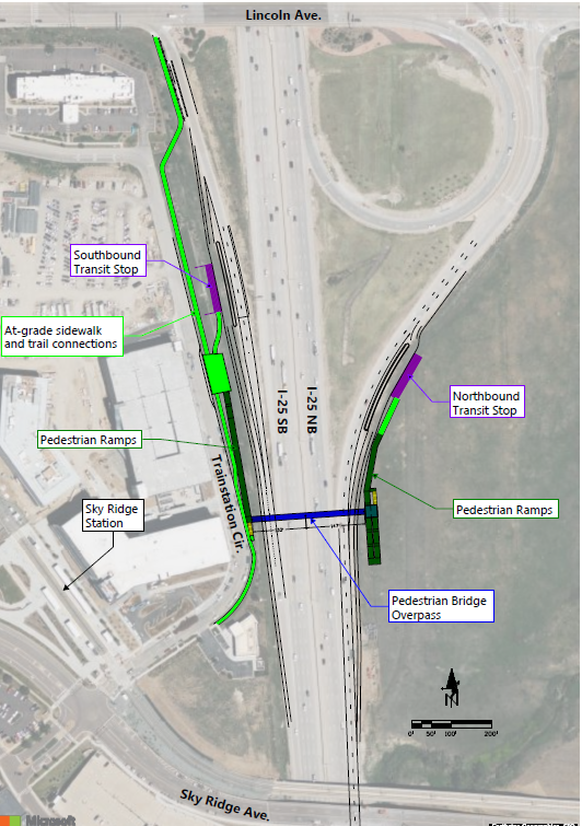 I-25 Lone Tree Mobility Hub concept drawing.png — Colorado Department ...