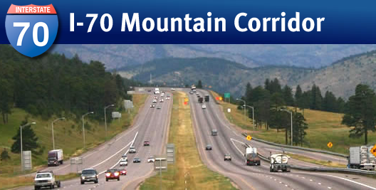 i-70 Mountain Corridor Header — Colorado Department of Transportation
