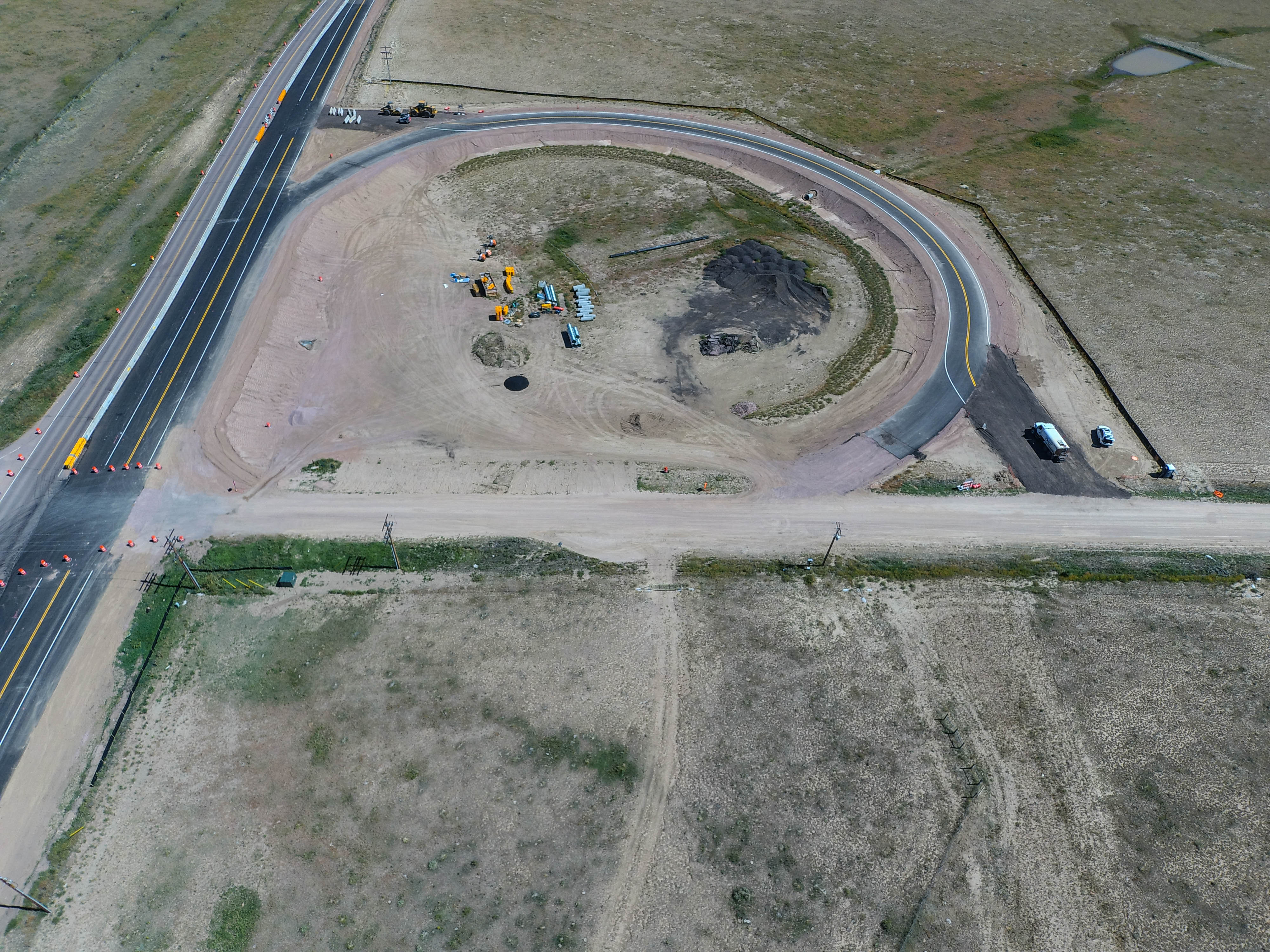 Jug Handle CO 94 Blaney Road EB.jpg — Colorado Department of Transportation