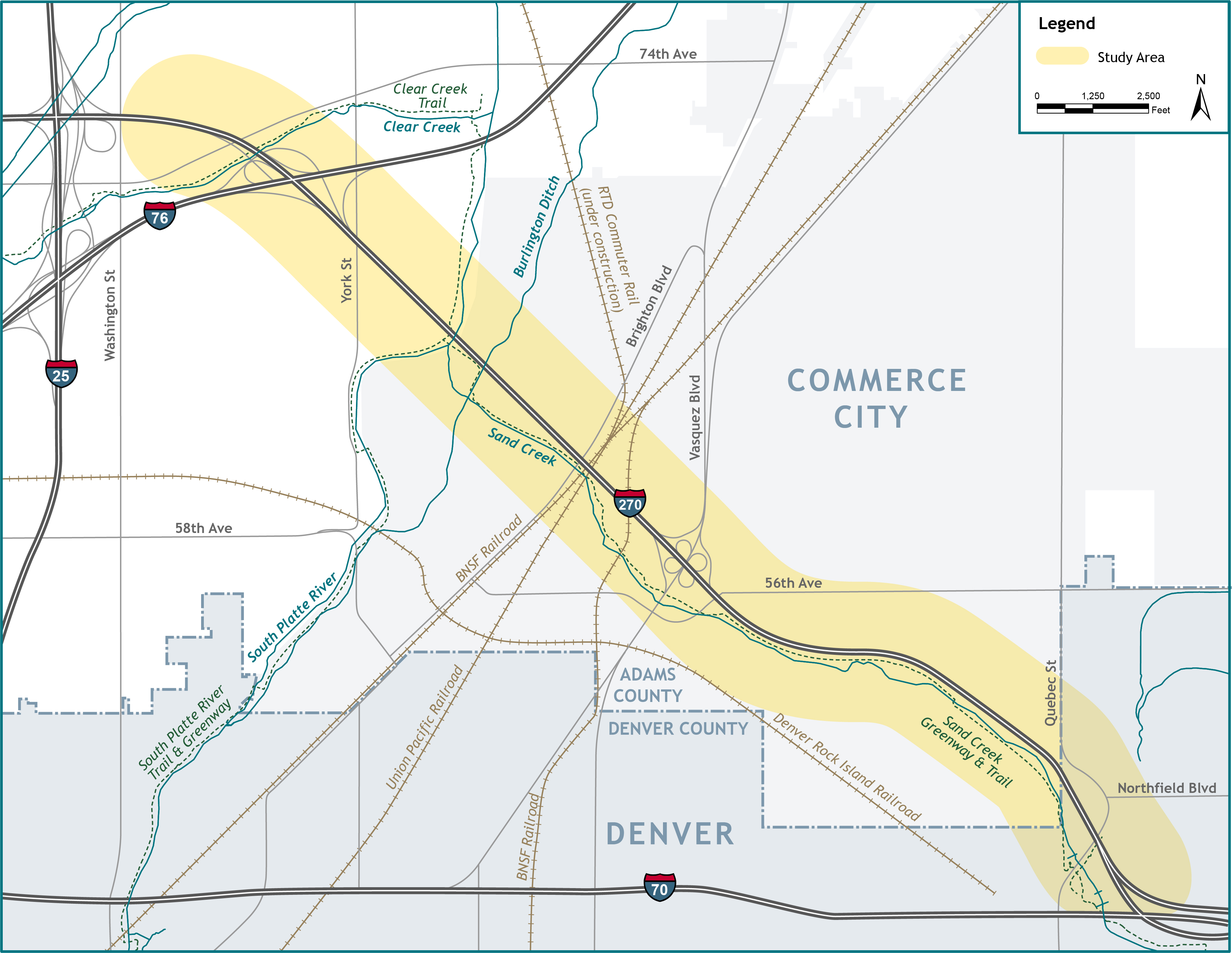 I-270 Corridor Improvements Study Alignment Map.jpg — Colorado ...