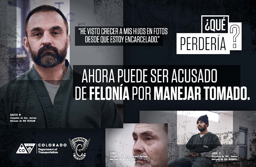 Felony DUI Spanish 17x11 — Colorado Department of Transportation