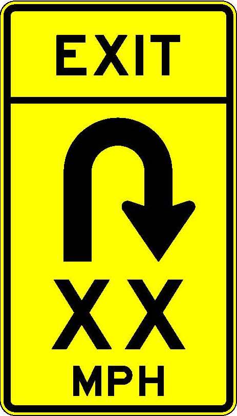 W13-6b Advisory Exit Speed 180 JPEG — Colorado Department of Transportation