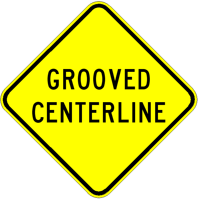 W8-15a Grooved Centerline GIF — Colorado Department of Transportation
