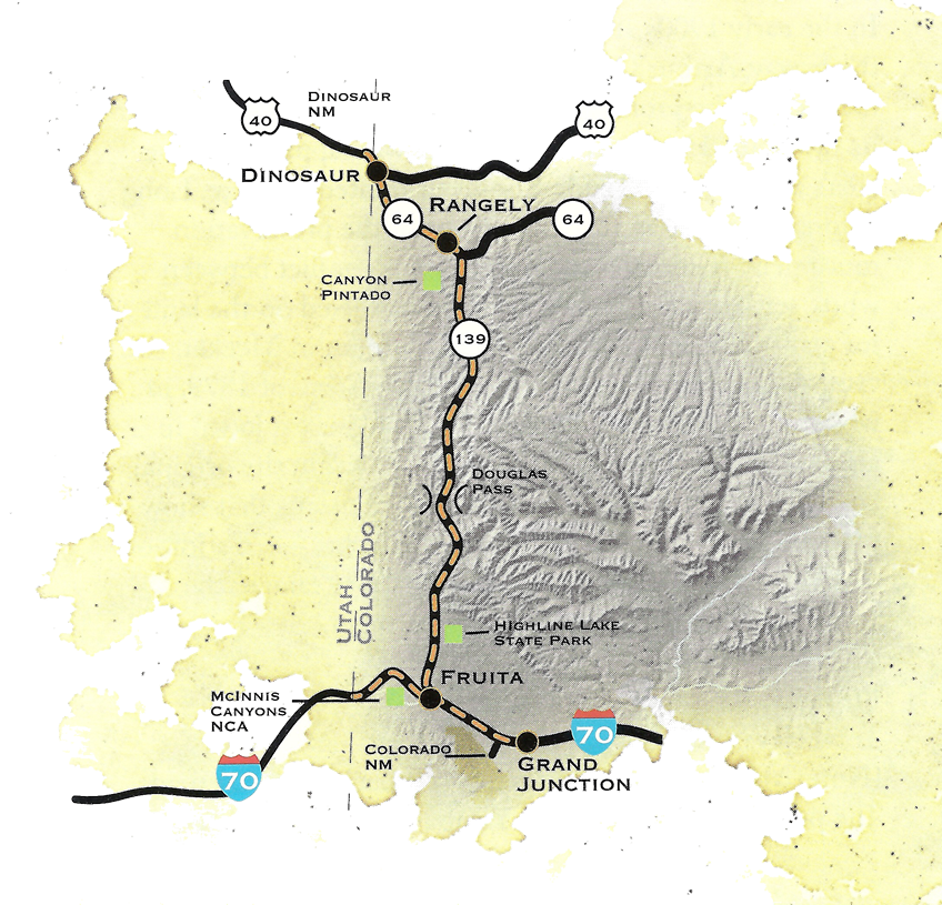 Dinosaur Diamond.png — Colorado Department of Transportation
