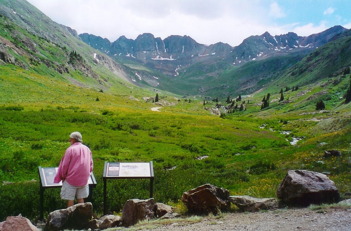 American Basin Interpretive sign — Colorado Department of Transportation