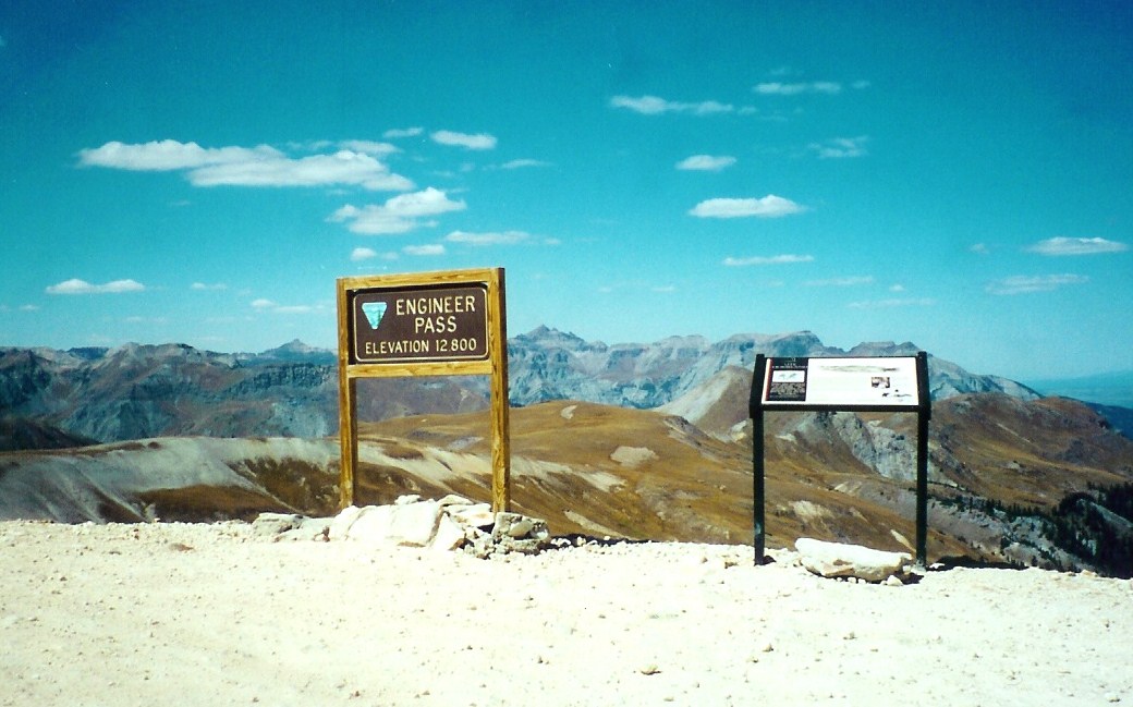 Top of Engineer Pass — Colorado Department of Transportation