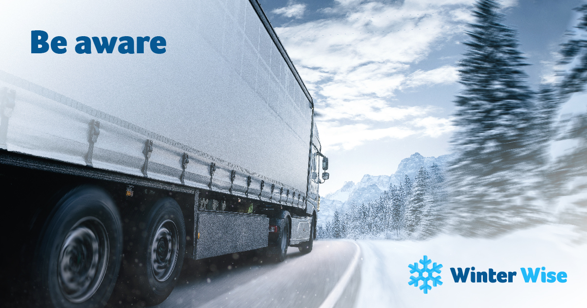 Driving Around Trucks - Aware — Colorado Department of Transportation